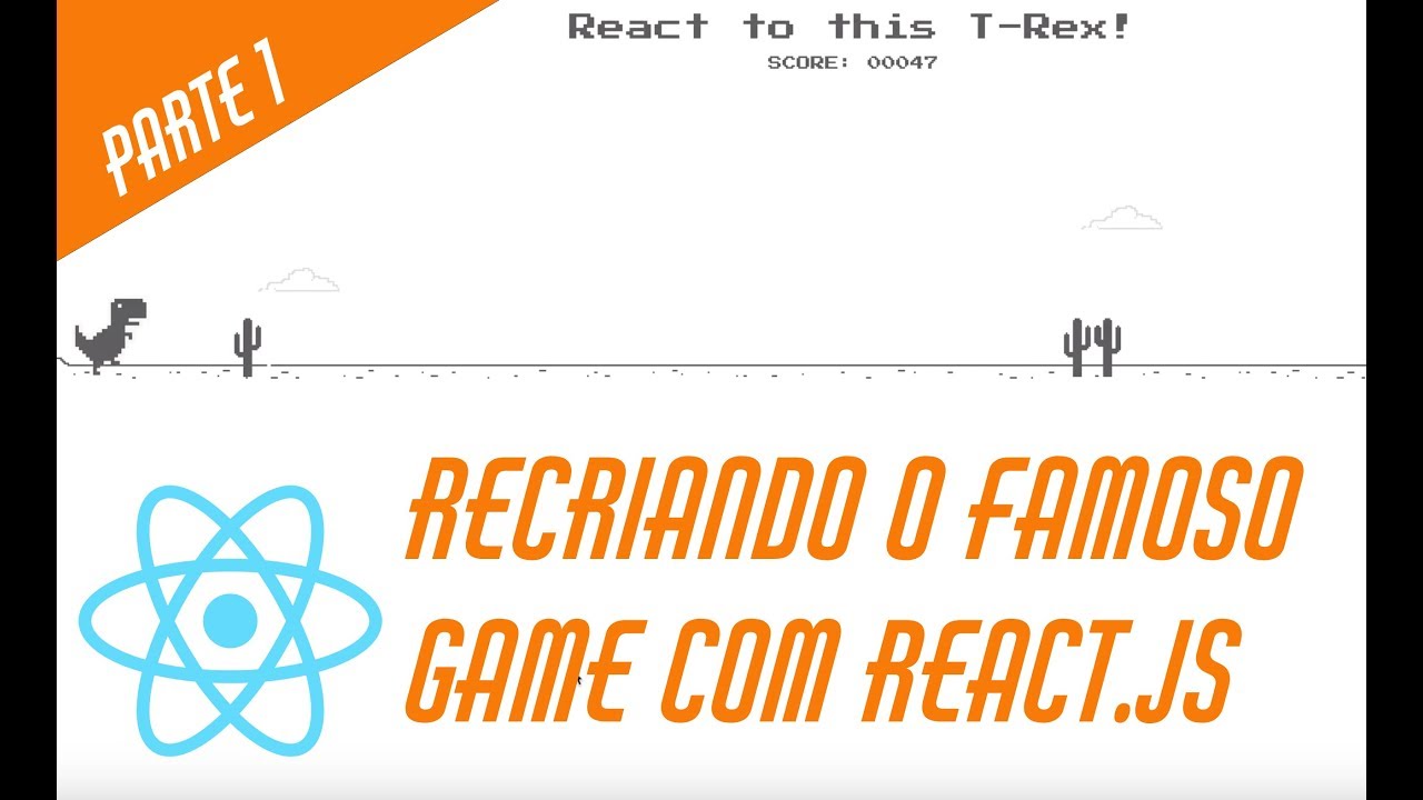 T-rex com React - Parte 1 - Iniciando um projeto react.js - YouTube