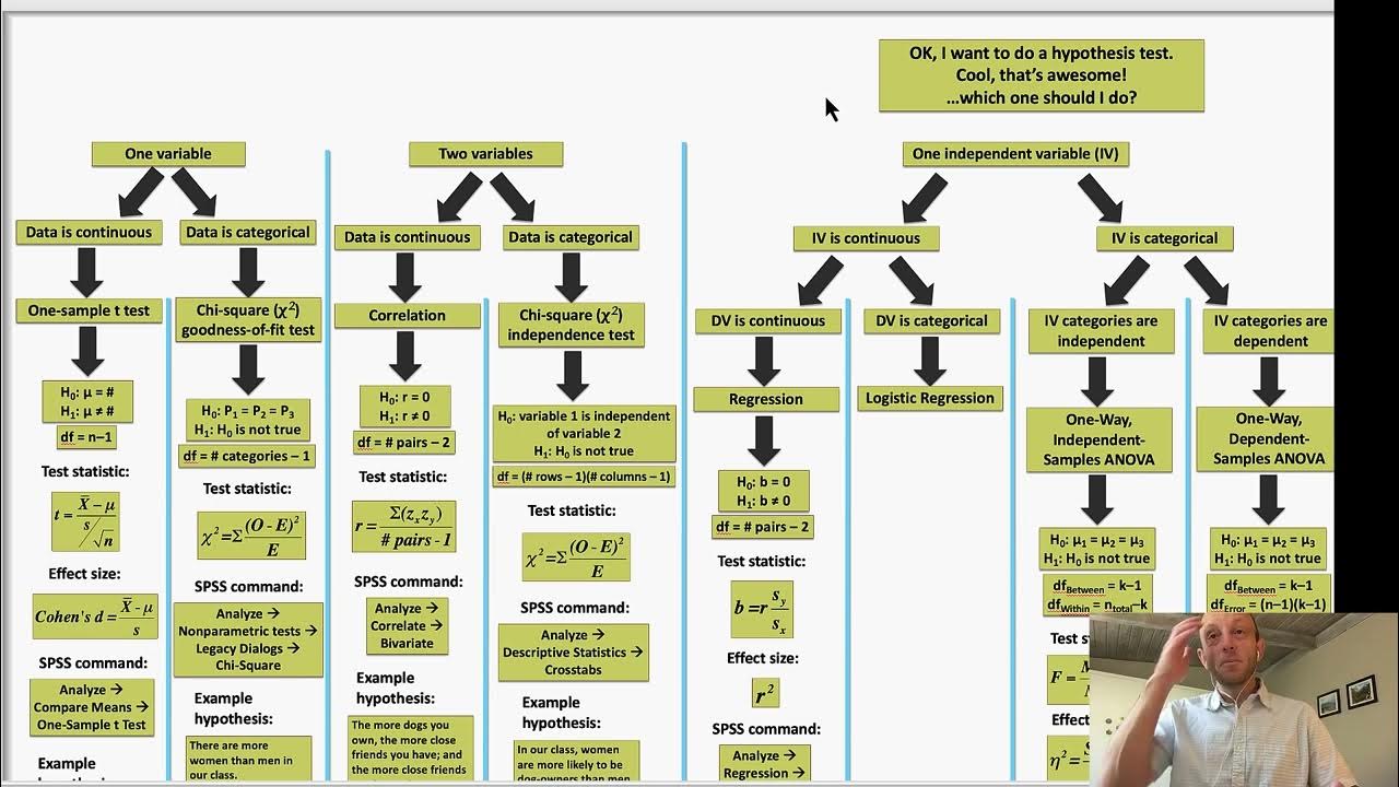 Hypothesis Testing: A Road Map - YouTube