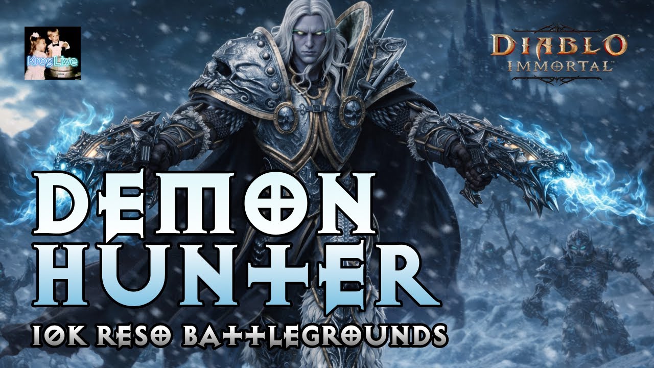 Inferno 10 Demon Hunter Battlegrounds | Diablo Immortal - YouTube