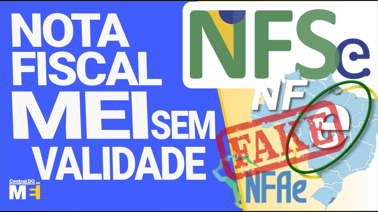 NOTA FISCAL DO MEI SEM VALIDADE. NFSe VALE PARA VENDA? E O DANFE? SAIBA ...