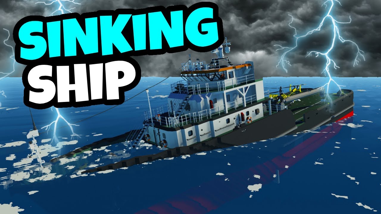 Classified Helicopter Delivery Ends in us SINKING | Stormworks ...