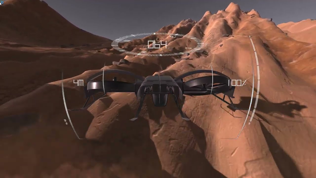 Virtual Drone test flight - Unity 2020 - YouTube