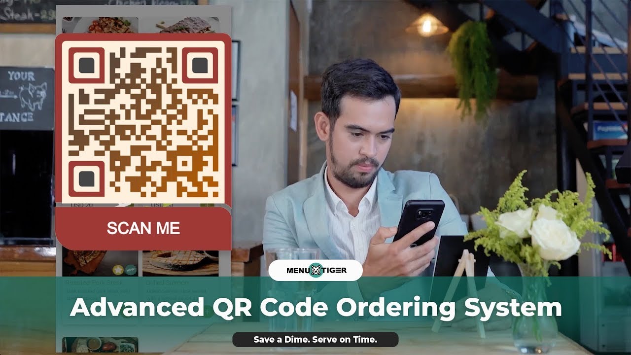 Advanced QR Code Ordering System - YouTube