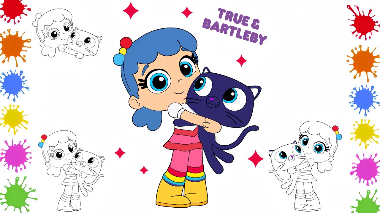 Drawing True and Bartleby | True and the Rainbow Kingdom #true # ...