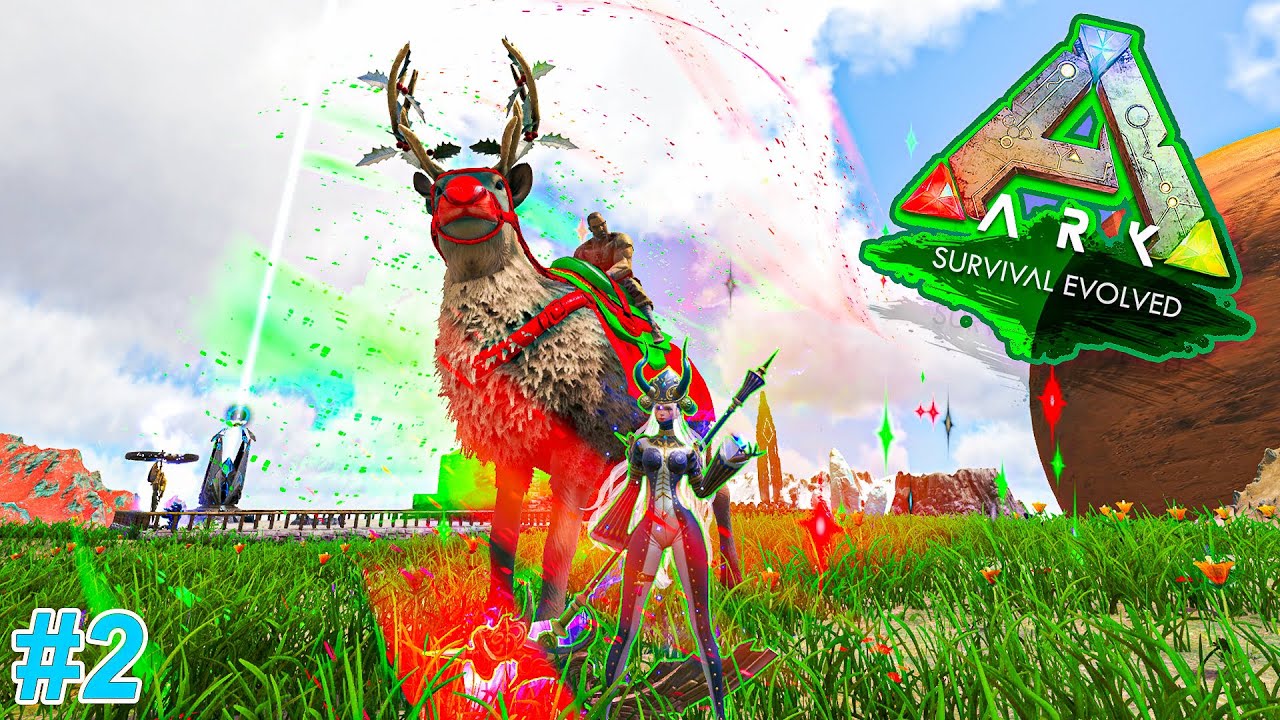 Exploring & Taming Rudolph He Can Fly😍 - Ancient Mythical World😍 | ARK ...