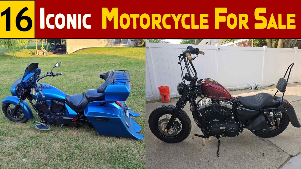 16 Iconic Motorcycles for Sale – Legendary Rides & Best Deals! - YouTube