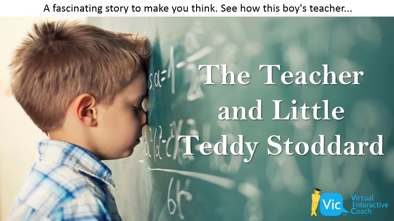 The Teacher and Little Teddy Stoddard Fascinating Fable - YouTube