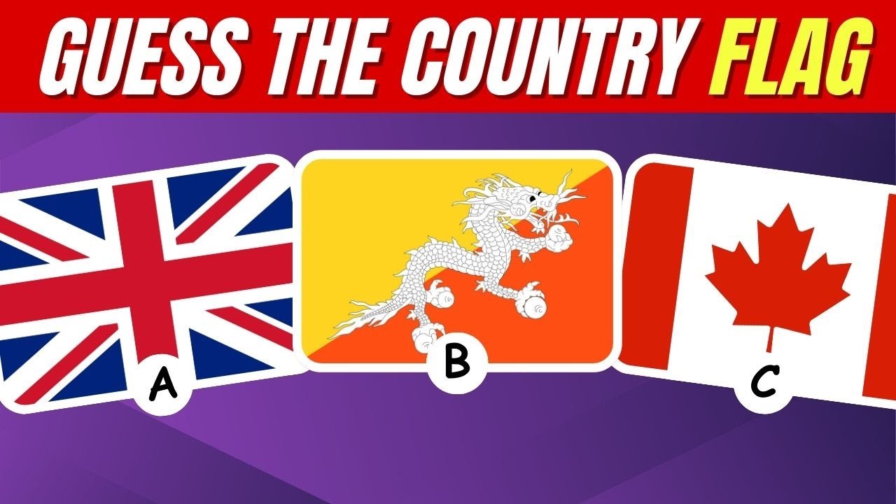 Can You GUESS THE FLAG in Just 10 Seconds? Easy to Extreme Levels (50 ...