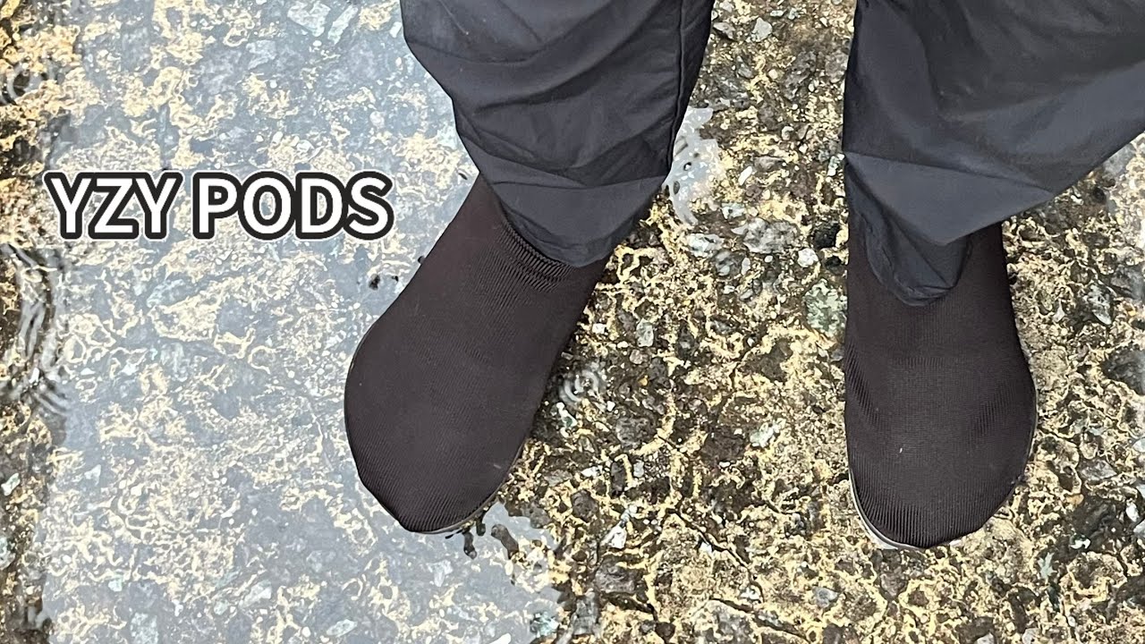 MY YEEZY PODS CAME…… IM SPEECHLESS. SHOULD YOU BUY?!?! - YouTube