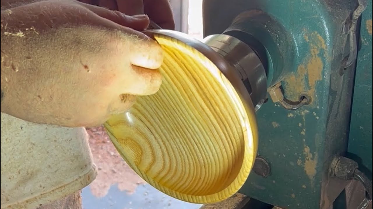 Kiln fried ash bowl (start to finish) - YouTube