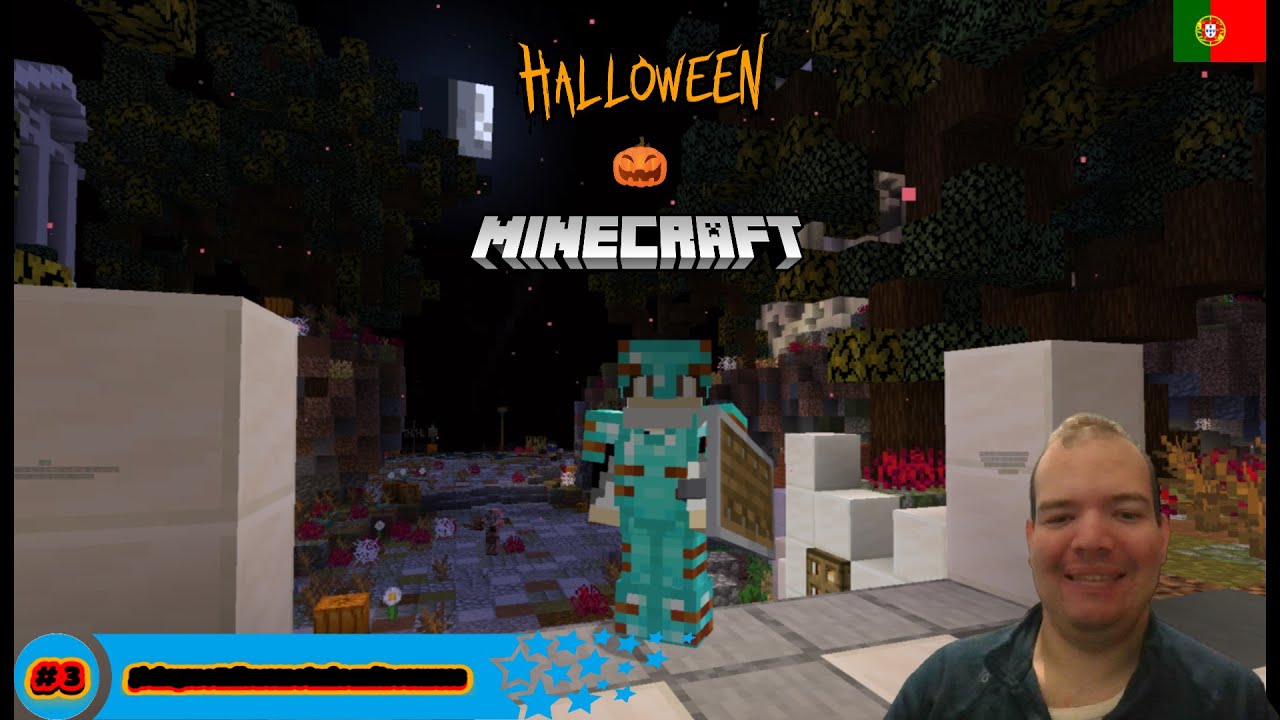 Minecraft: Caldas Craft # 3 Já chegou o Halloween e tanho muito ...