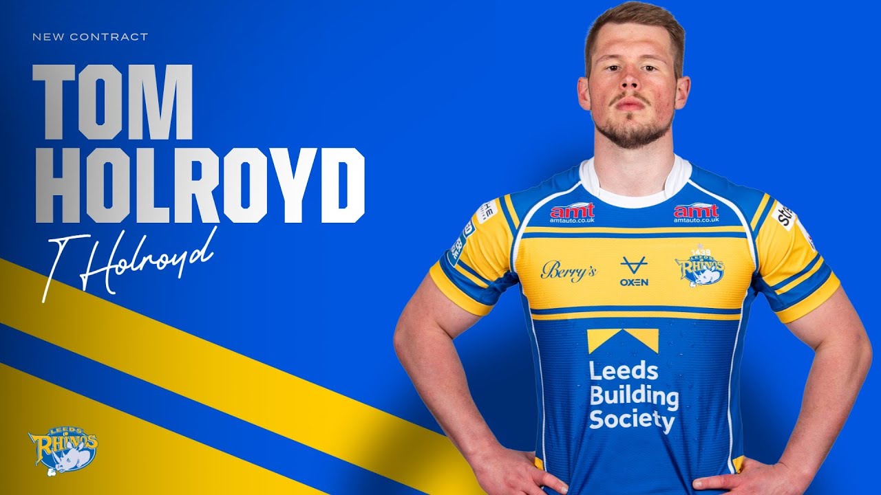 Holroyd commits future to Rhinos - YouTube