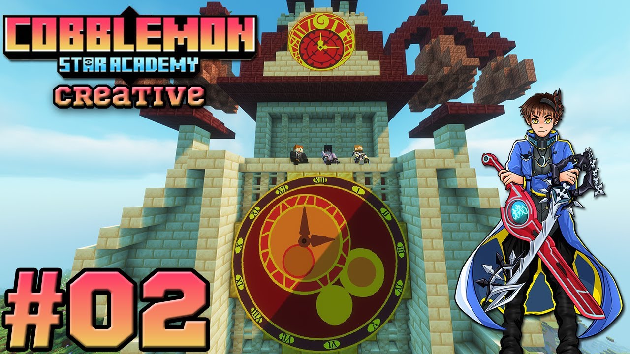 Cobblemon: Star Academy Creative Builds with Chaos & the Lads part 2 ...