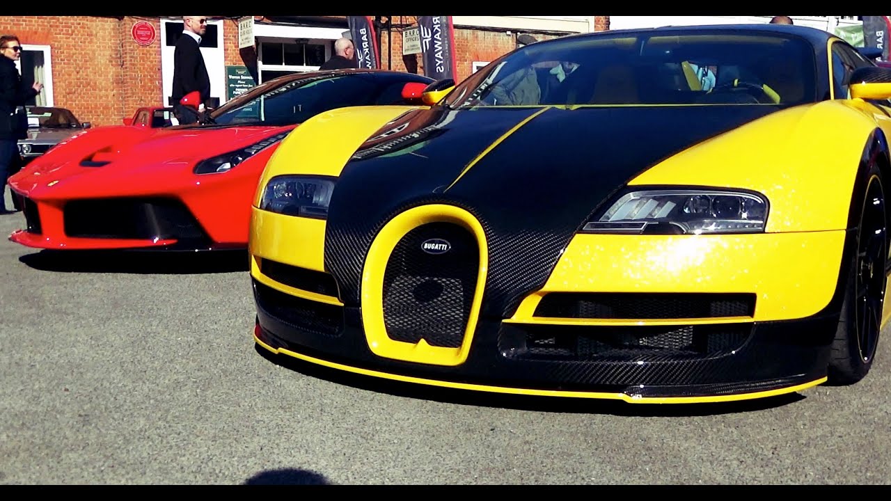 EPIC Supercar Event: Auto Italia Ferrari La Ferrari, Bugatti, F12 TDF ...