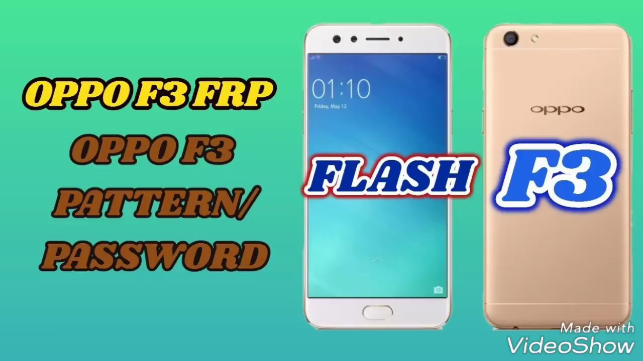 Oppo F3 FRP Unlock 100% Success Without any software - YouTube
