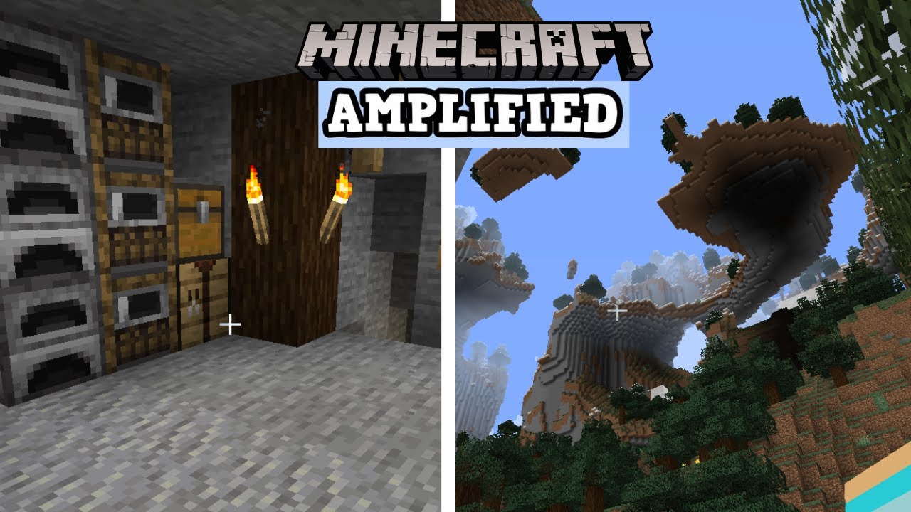 New Minecraft series! Amplified (1) - YouTube