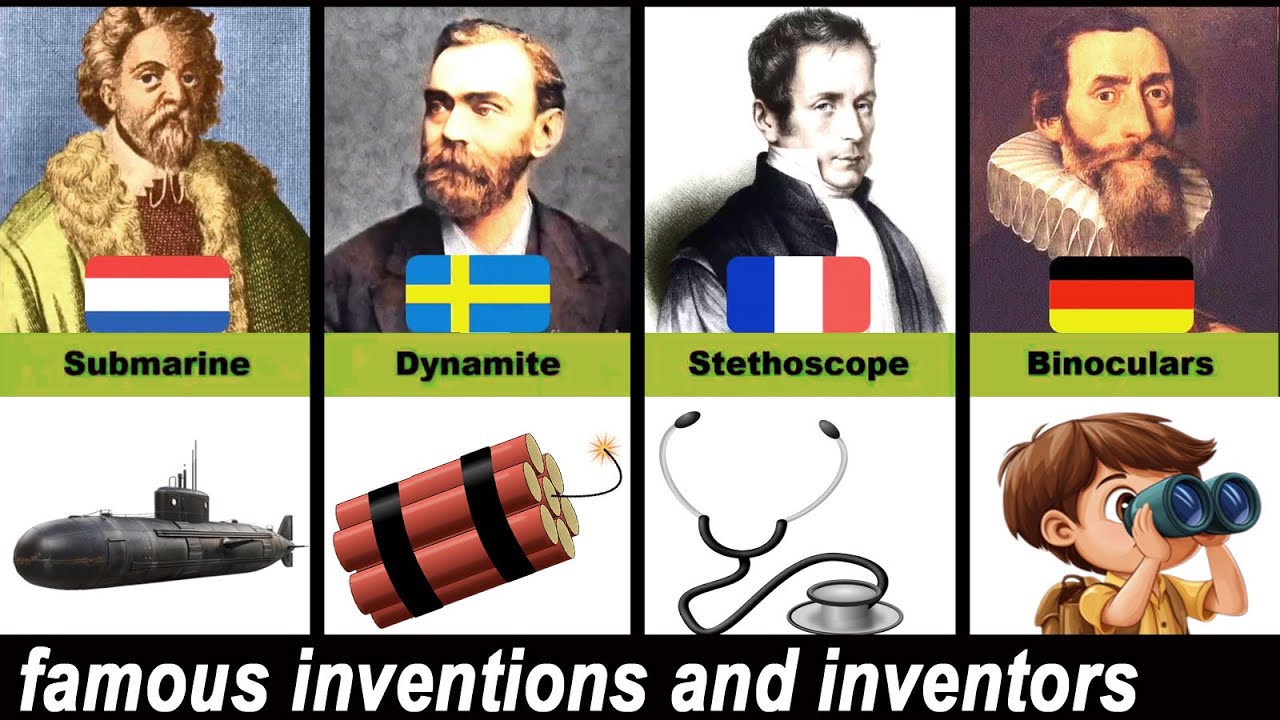 Famous Scientists And Their Inventions | Famous Scientists in The World ...