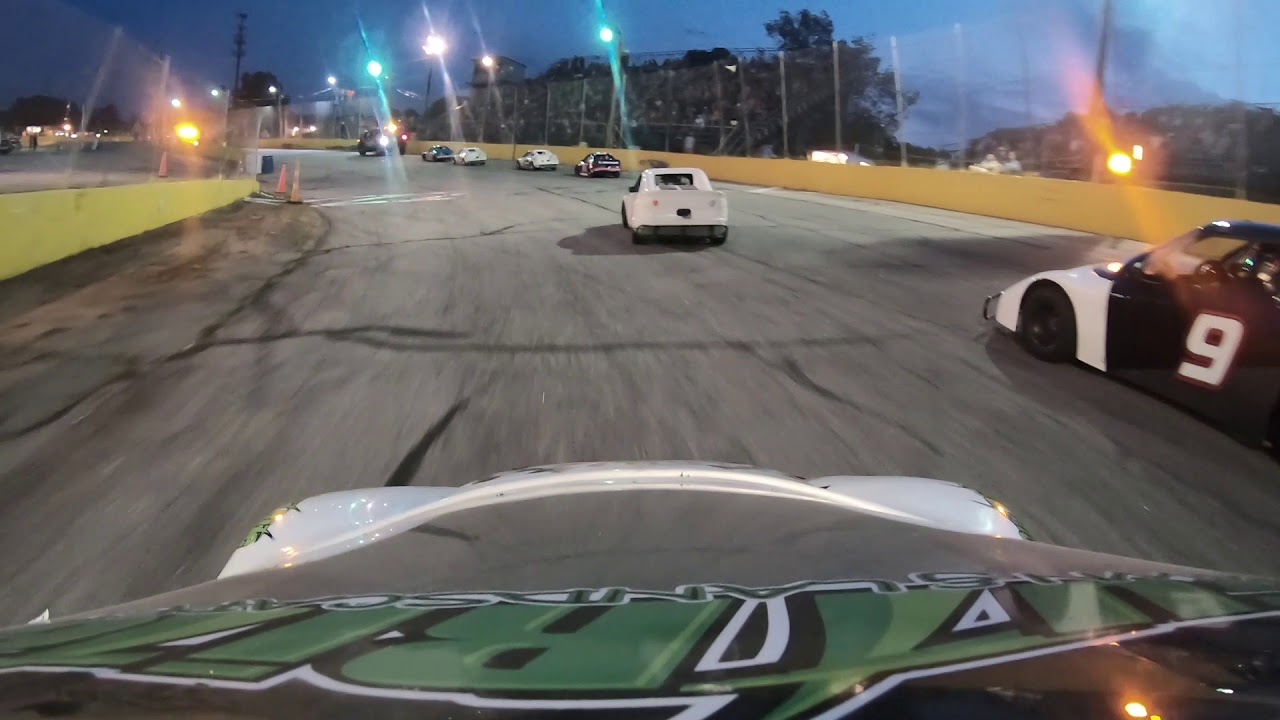 Carson Haislip - First Bandolero Race - Wake County Speedway - YouTube