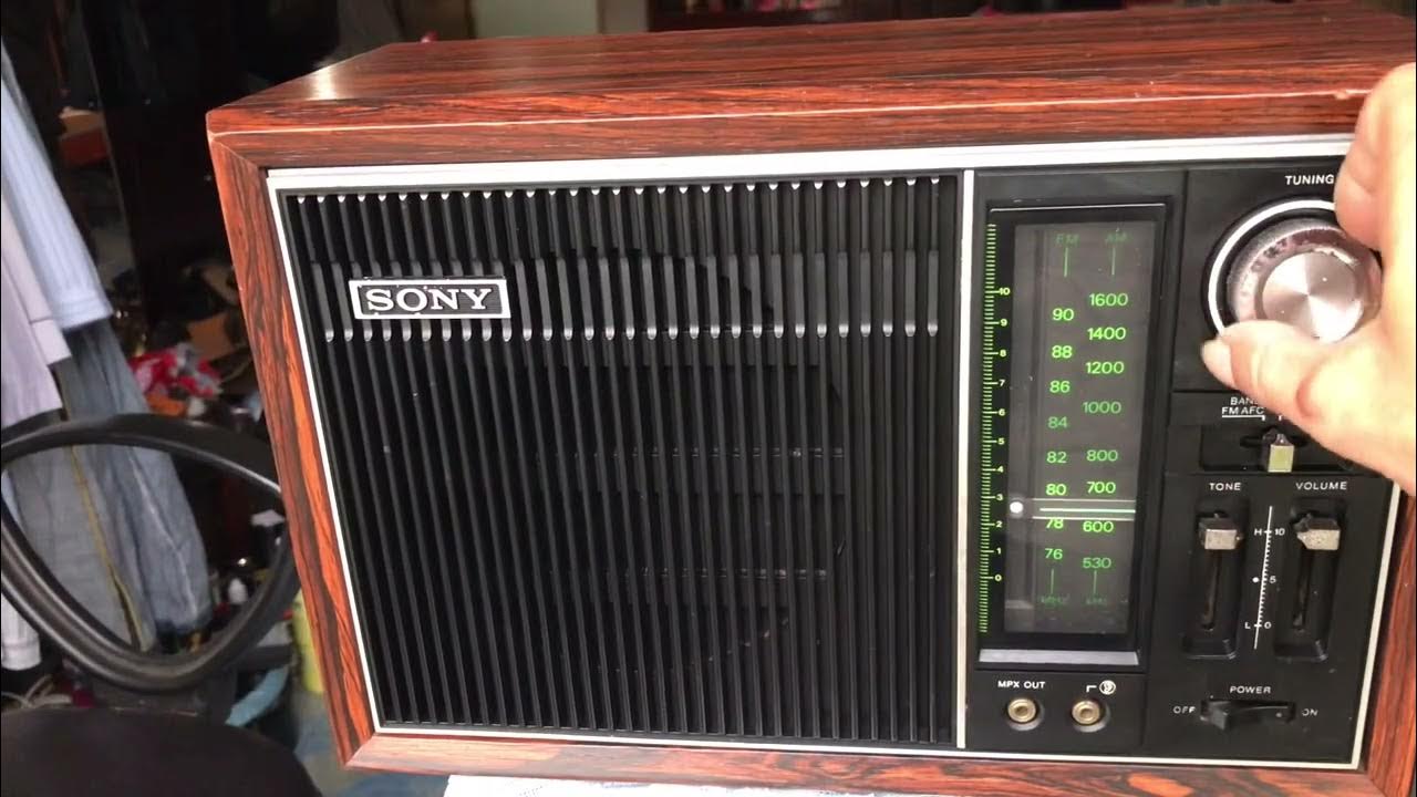 💯 SONY TFM-9510 Siêu Đẹp ‼️Radio AM - FM108 Sóng Sắt Nét Hàng Nhật Về Điện Nguồn 100V ...