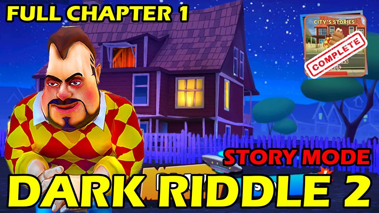 TURORIAL DARK RIDDLE 2 STORY MODE CHAPTER 1 - GAMEPLAY WALKTHROUGH PART ...