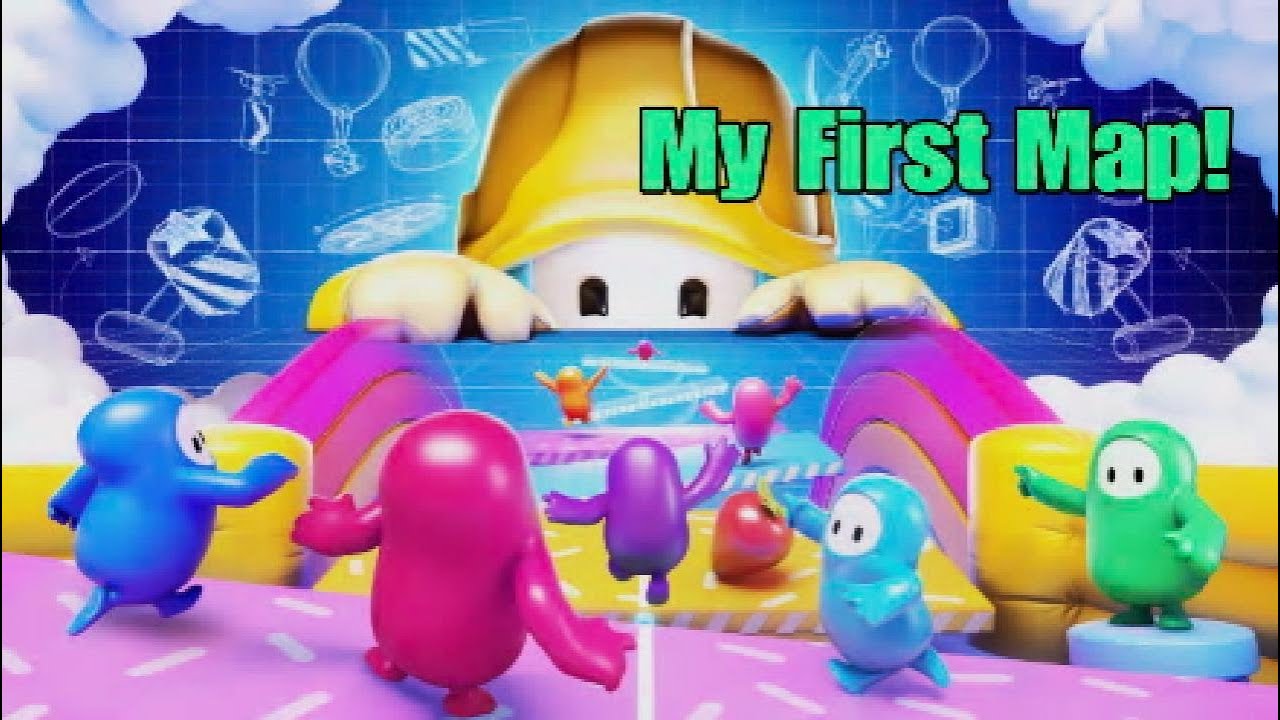 My First Ever Fall Guys Creative Map! Code: (0090-1444-9976) - YouTube