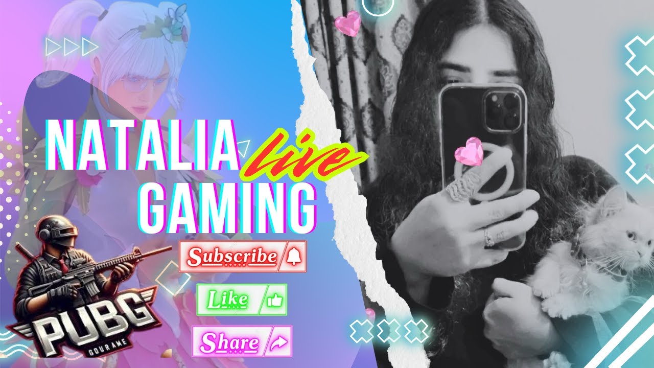 Girl gamer||Rush 🔥gameplay PUBG || Natalia Gaming😎 - YouTube