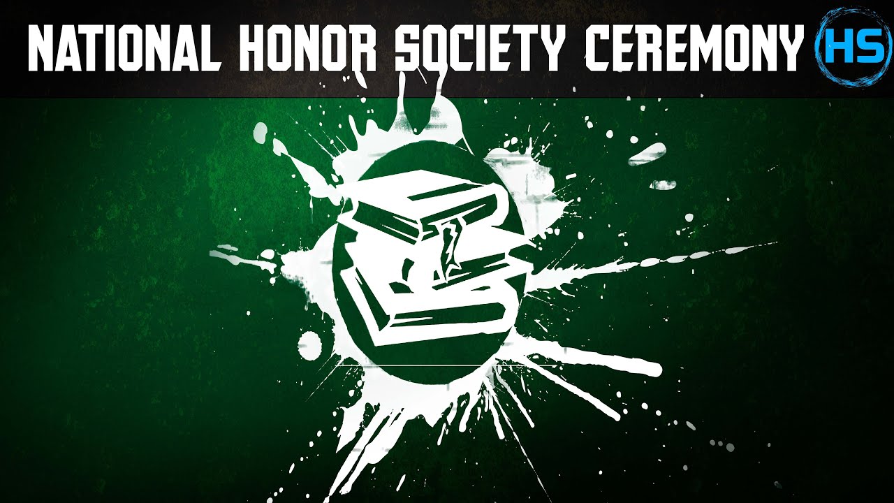 National Honor Society Induction Ceremony - YouTube