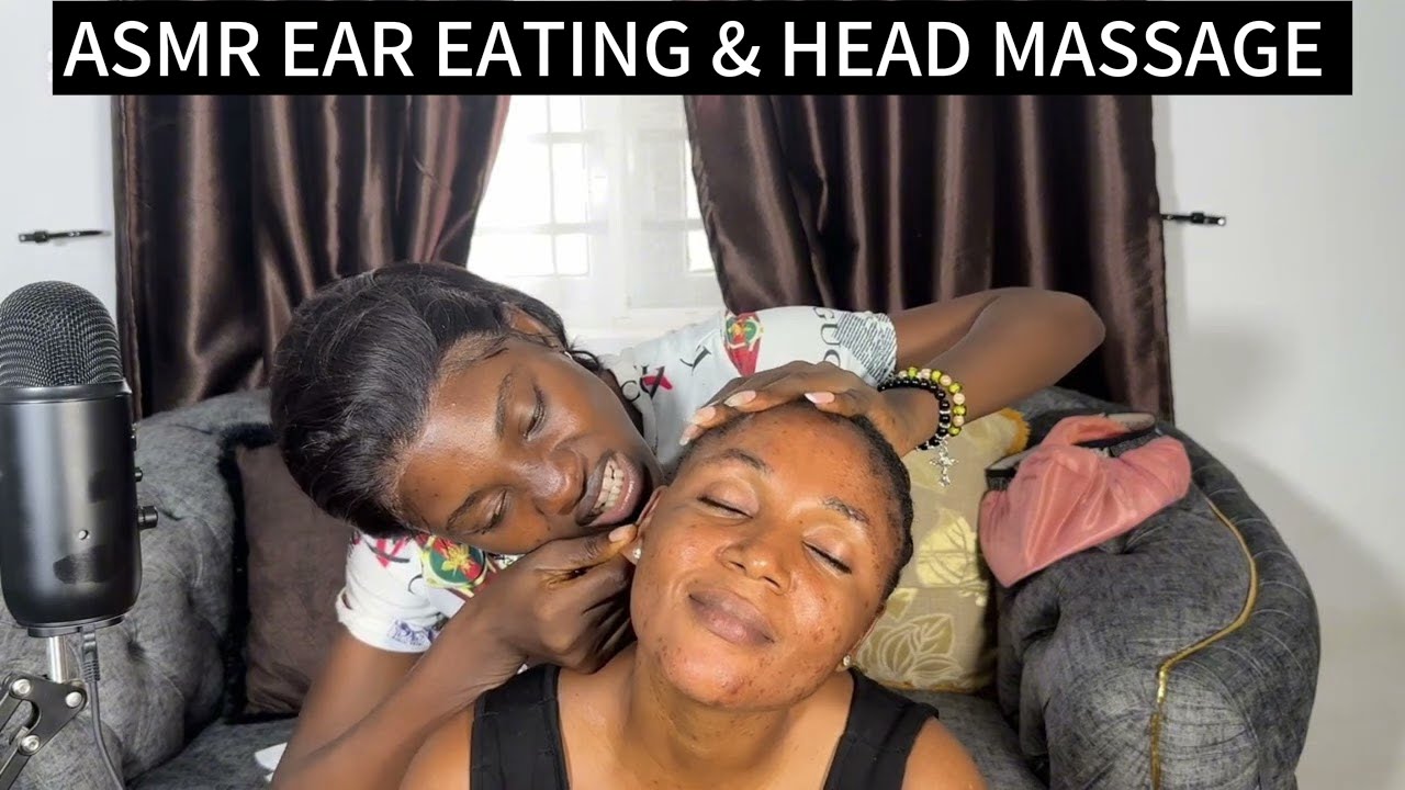 GRACE SPA ASMR INTENSE HEAD MASSAGE, SCALP SCRATCHING, HEAD BLOWING AND ...