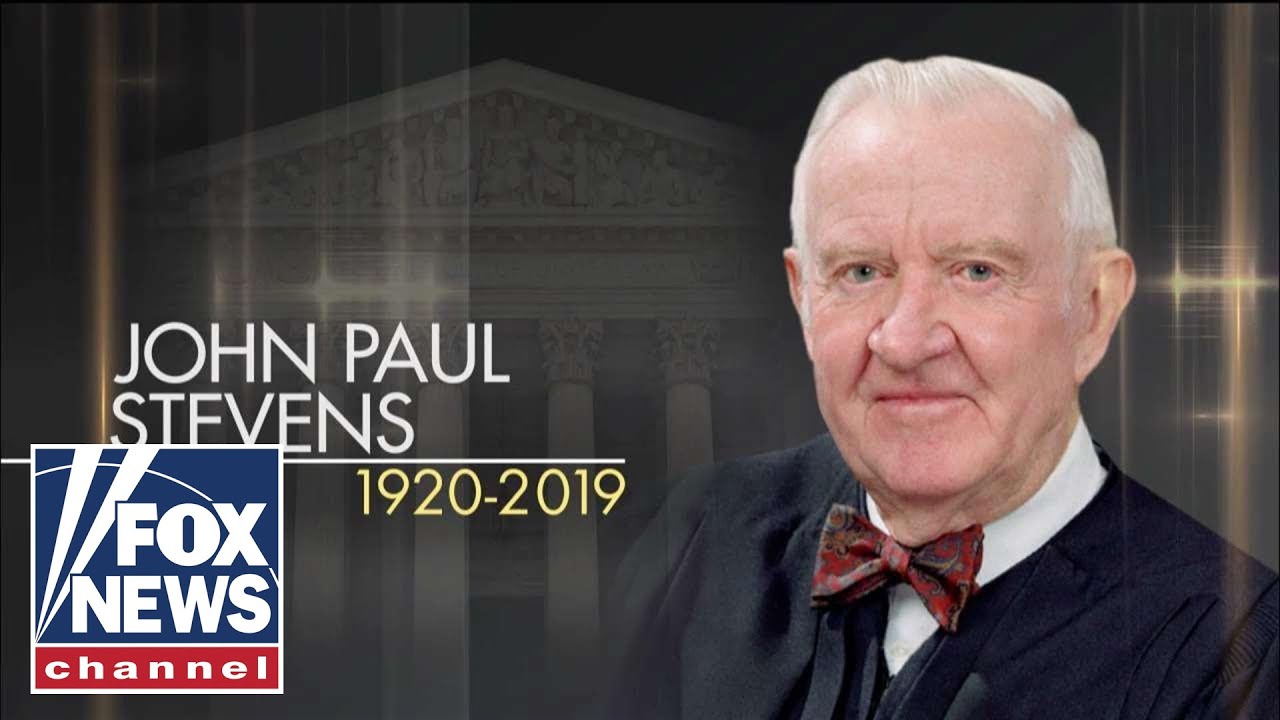 Retired Supreme Court Justice John Paul Stevens passes away at 99 - YouTube