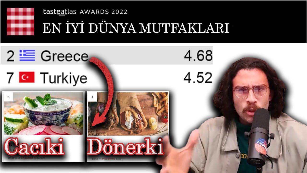 "Allah B*lanızı Versin!" - Hasanabi Yunan ve Türk yemeklerine bakıyor ...