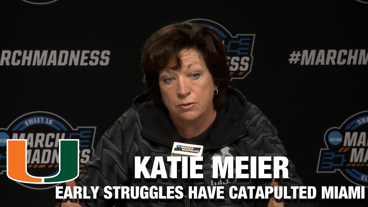 Coach Katie Meier On How Early Struggles Have Catapulted Miami - YouTube