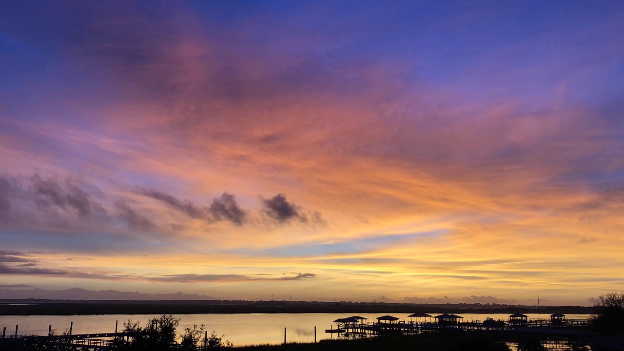 Sunrise over St Simons OCT 28 2020 - YouTube