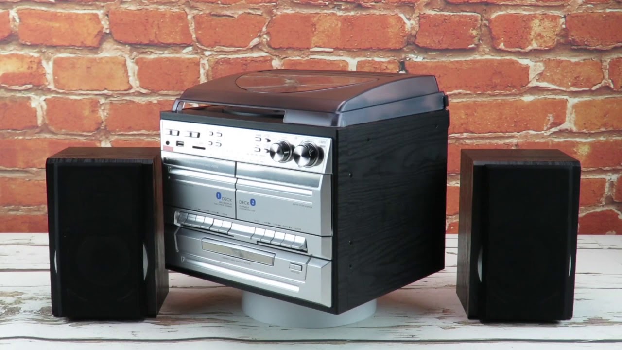 soundmaster MCD4500 HiFi System FM Radio CD / Twin Cassette Record ...