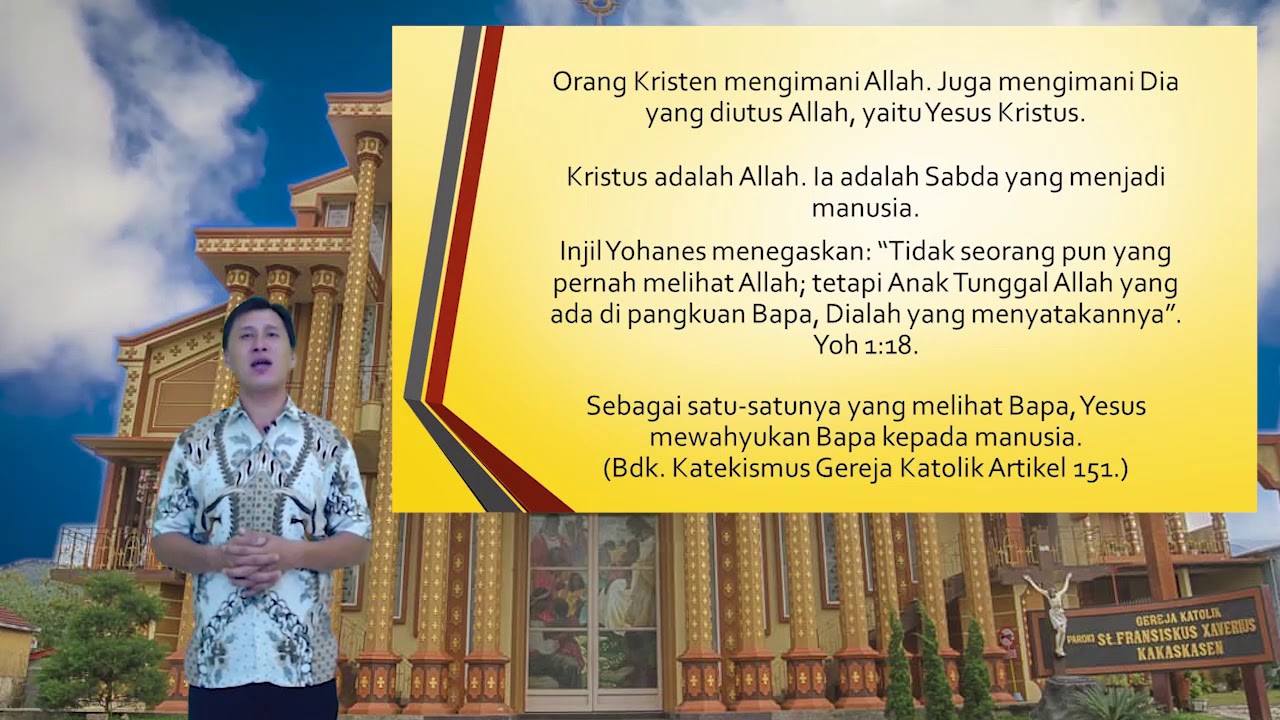 Materi 4 Pend. Agama Katolik - Beriman Kristiani (kelas 9) - YouTube