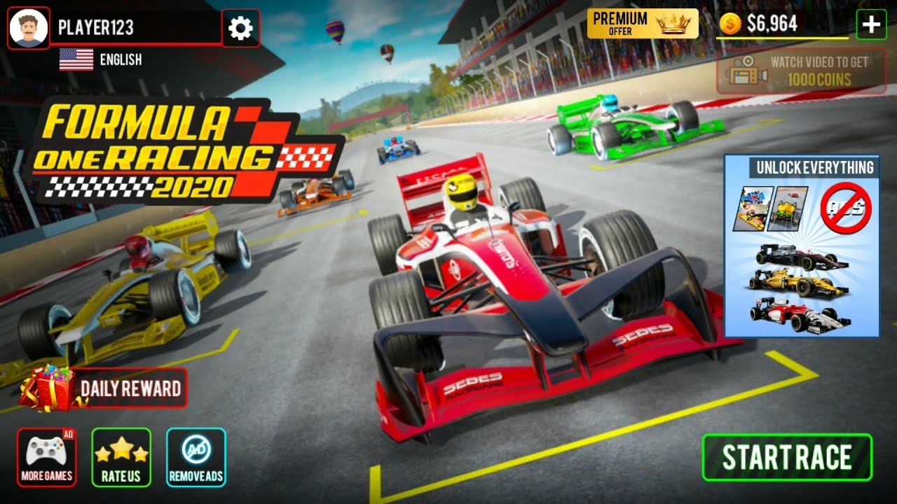 formula car racing game 2022ll formula car racing game 2022 - YouTube