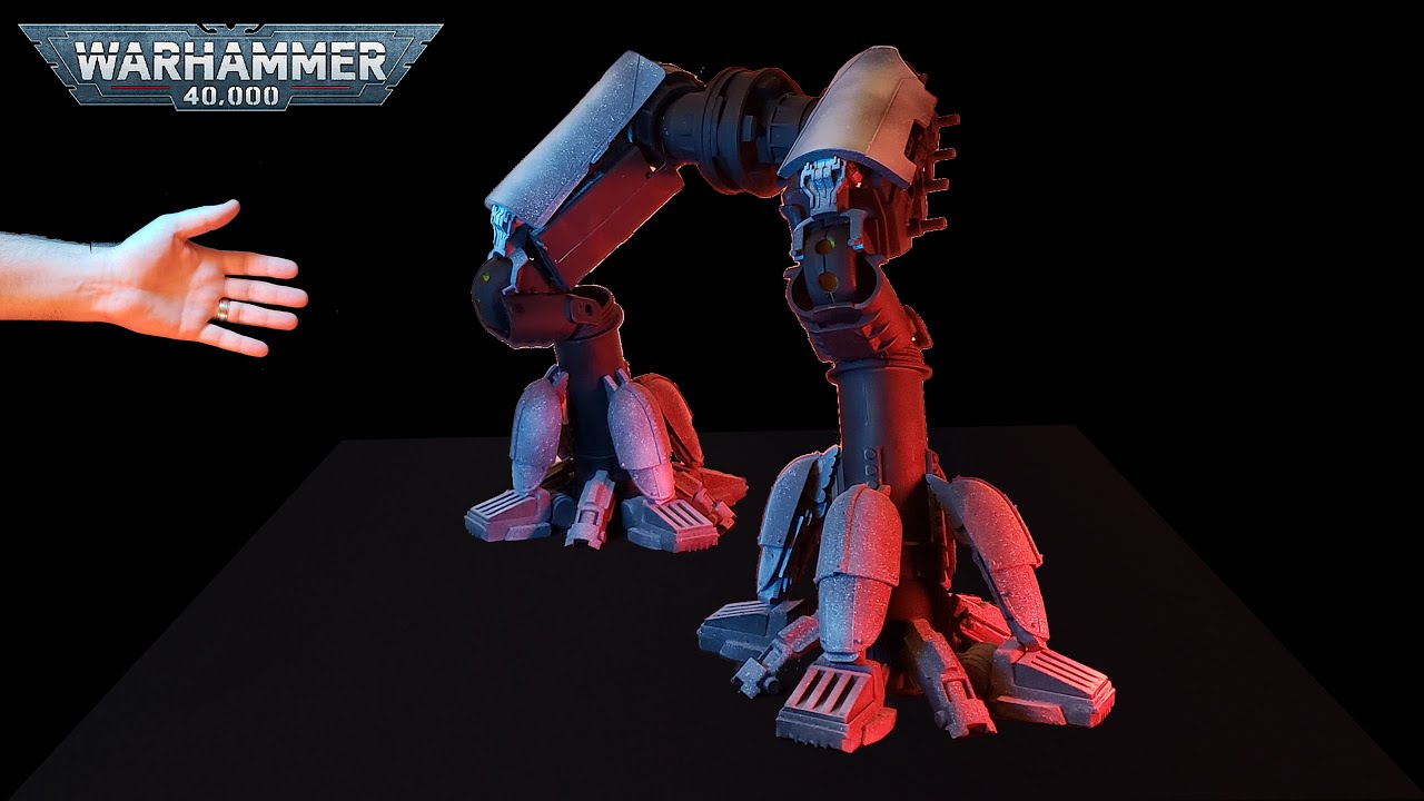 I made the BIGGEST Legs in Warhammer 40k - YouTube