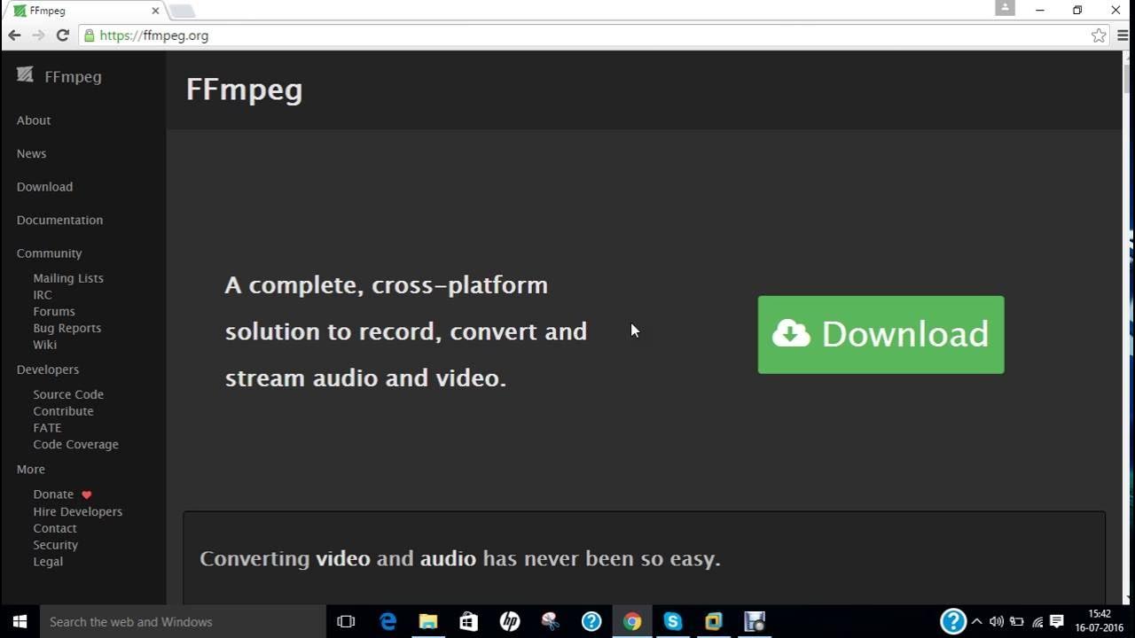 How to Install FFMPEG on Centos 7 - YouTube