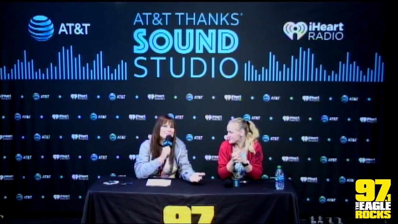 UFC Fighter Valentina Shevchenko with 97.1 The Eagle's Cindy Scull ...