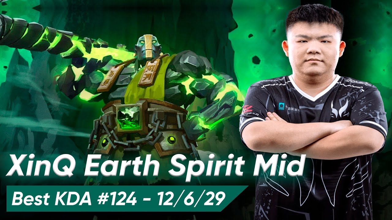 ☄ XinQ EARTH SPIRIT 7.36 MID LANE | Dota 2 Pro Gameplay - YouTube