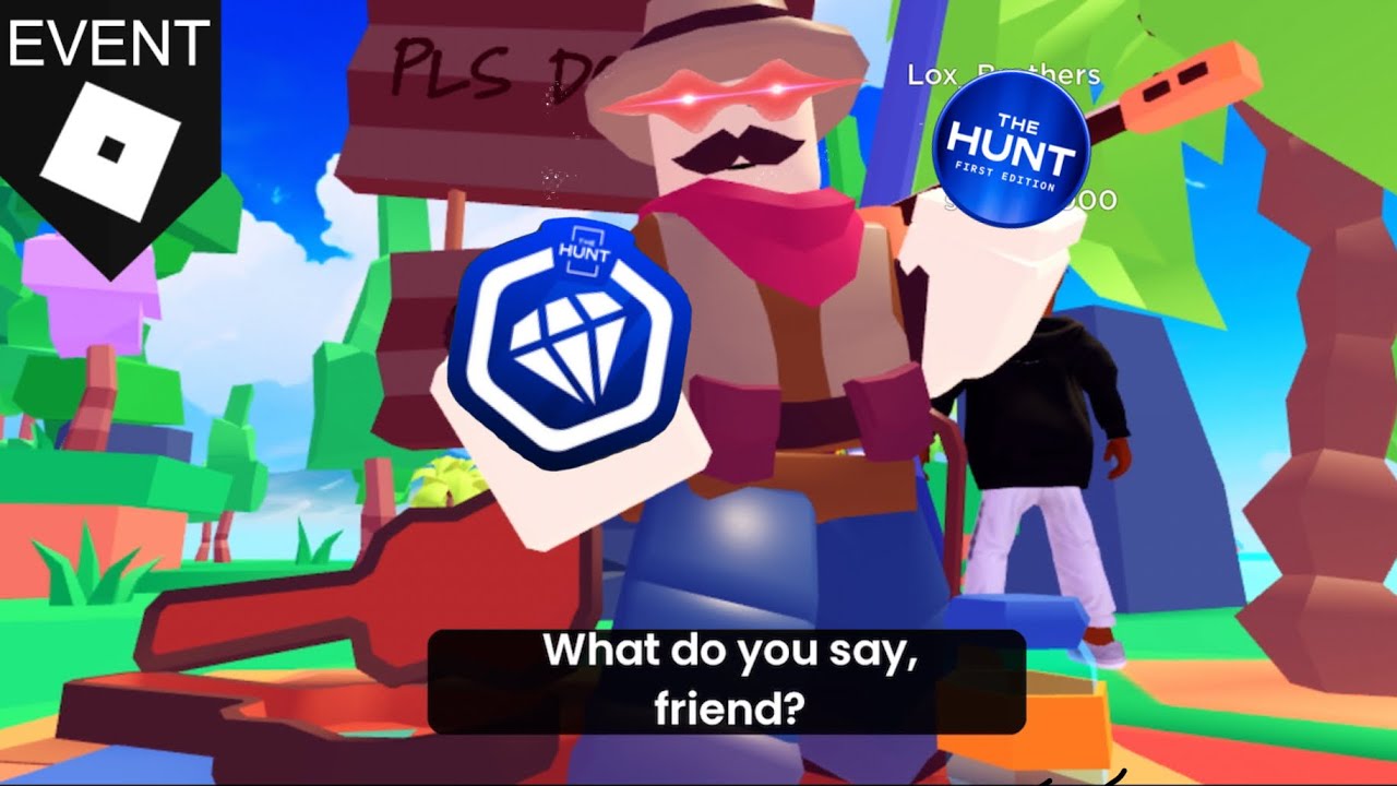 The Hunt in Pls Donate Tutorial - YouTube