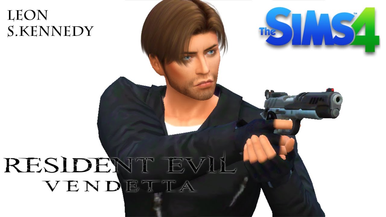The Sims 4:Leon S Kennedy Resident Evil Vendetta|Create A Sims+Link ...