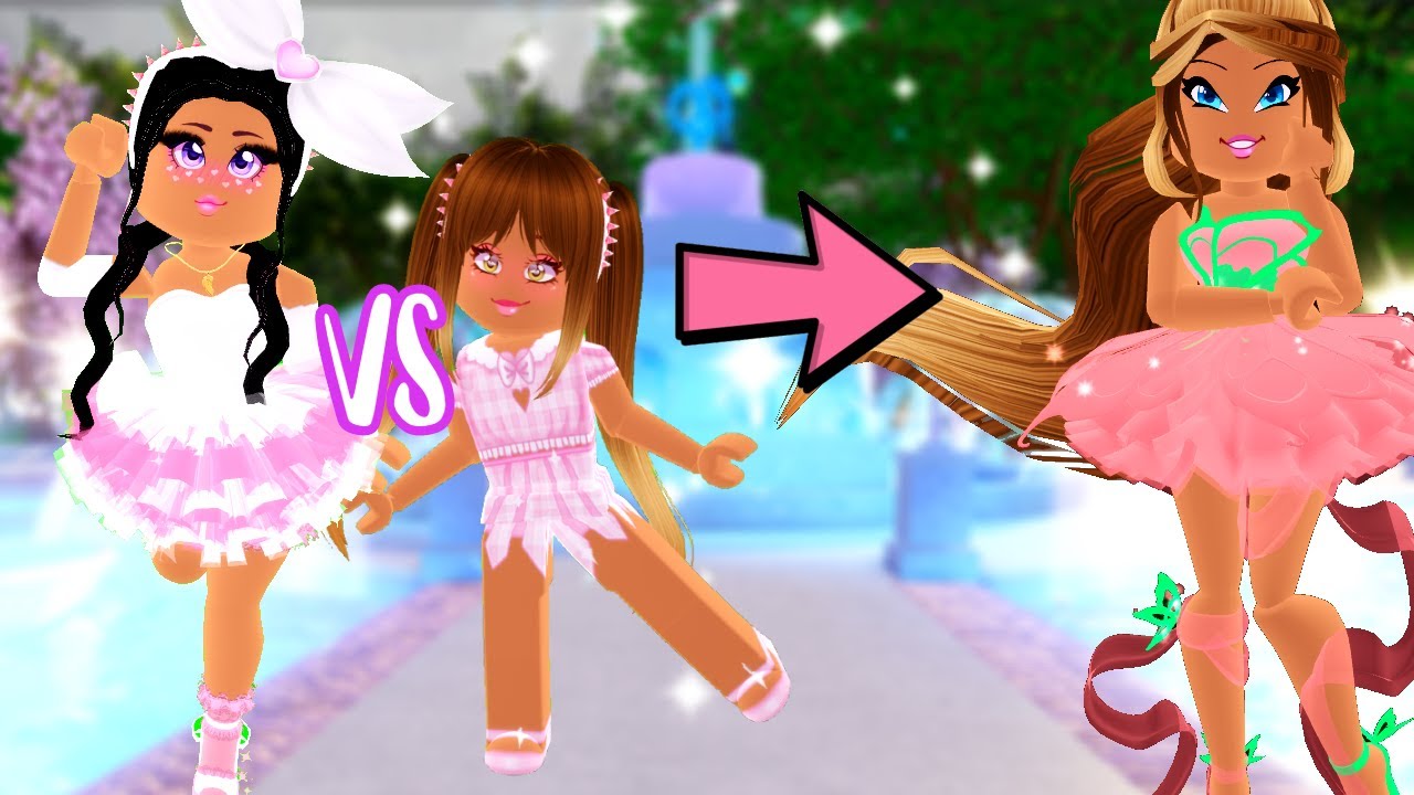 RECREATING OUTFIT CHALLENGE IN ROYALE HIGH! SHAYLO VS AMAYA - YouTube