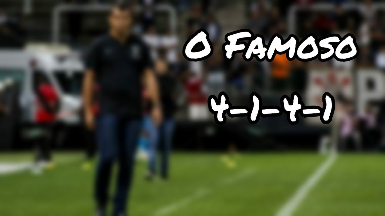 Defesa no futebol - O Famoso 4-1-4-1 - YouTube