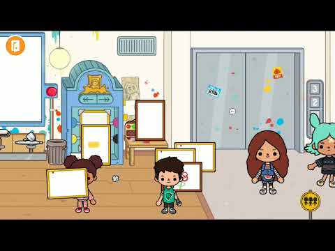 Toca life after school :art - YouTube
