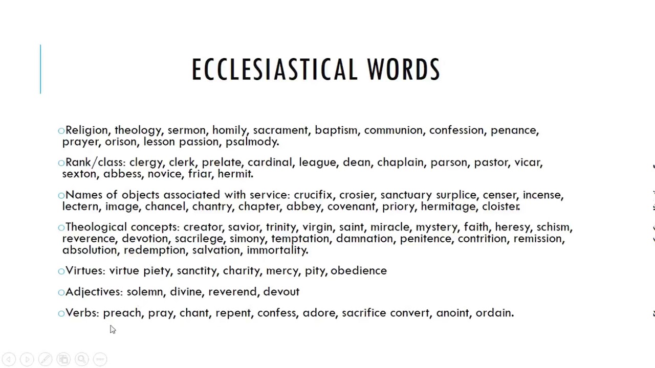 French Influence On Middle English - YouTube