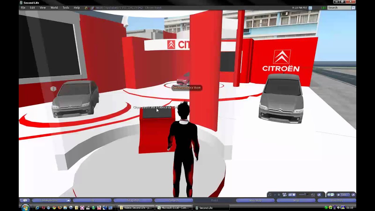 Pesquisa: Second Life - 2008 [SL_003] - YouTube