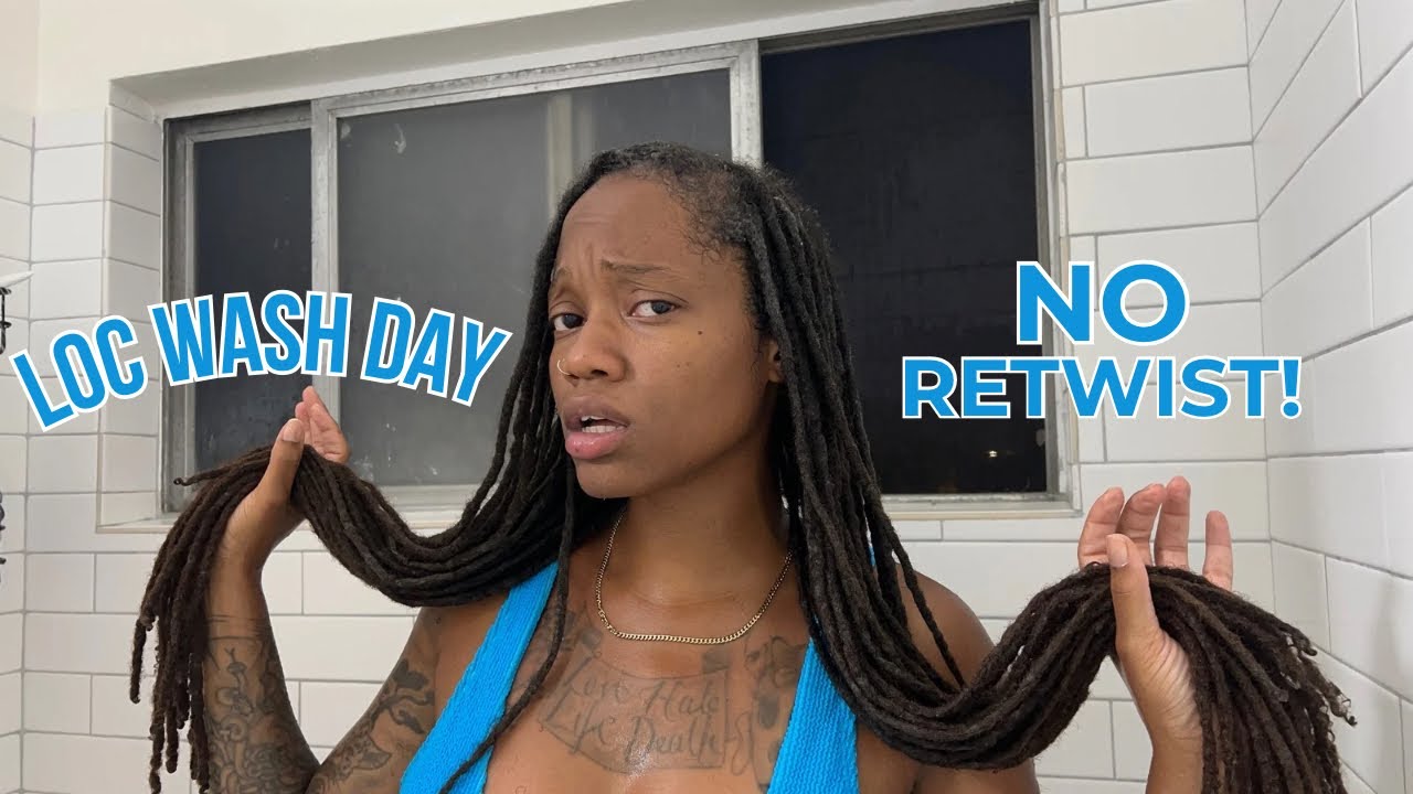 The Ultimate Guide to Loc Wash Day (Without a Retwist) - YouTube
