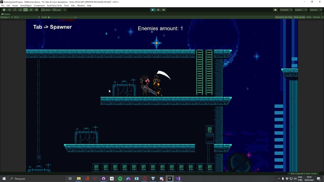 How to use the Entity events in the 2D AI Tool - YouTube