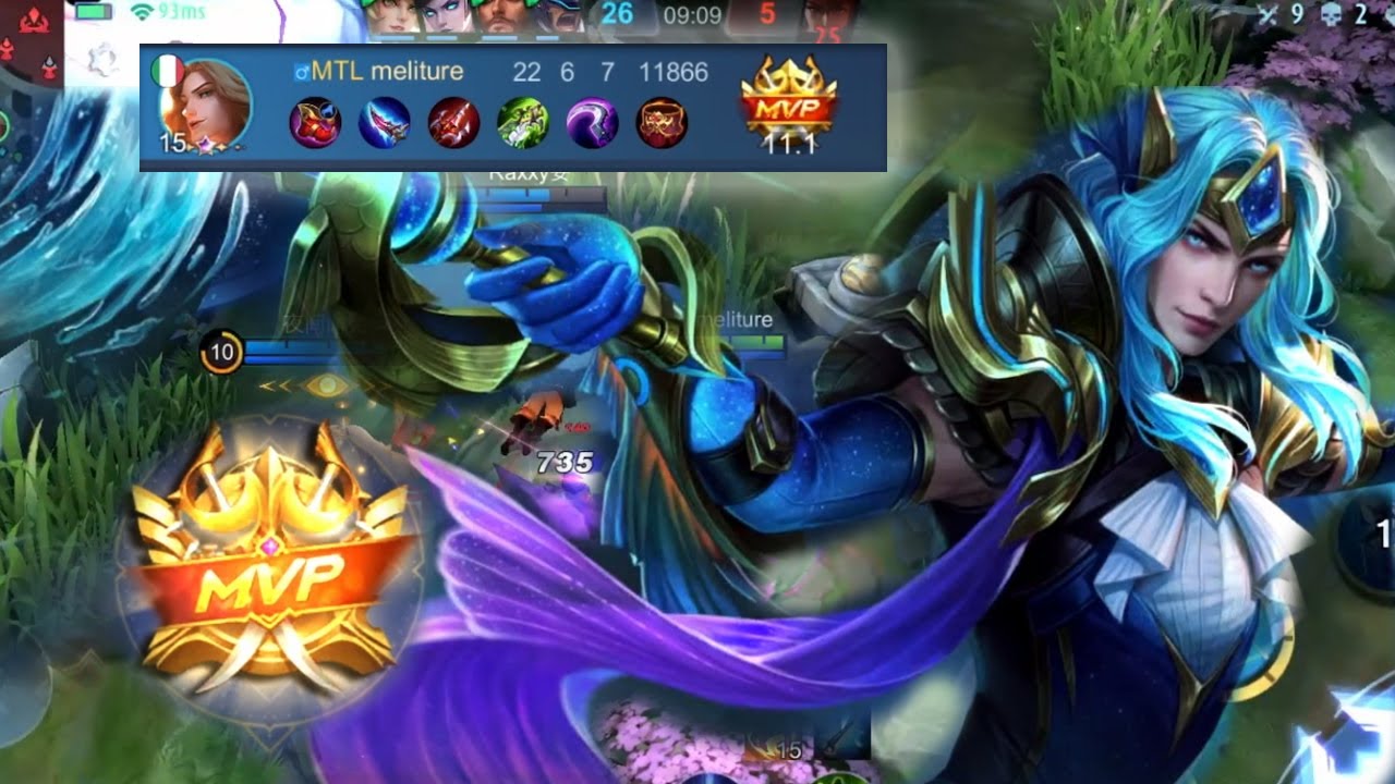 LANCELOT MLBB - MVP - 22 KILLS - GAMEPLAY - MOBILE LEGENDS - YouTube