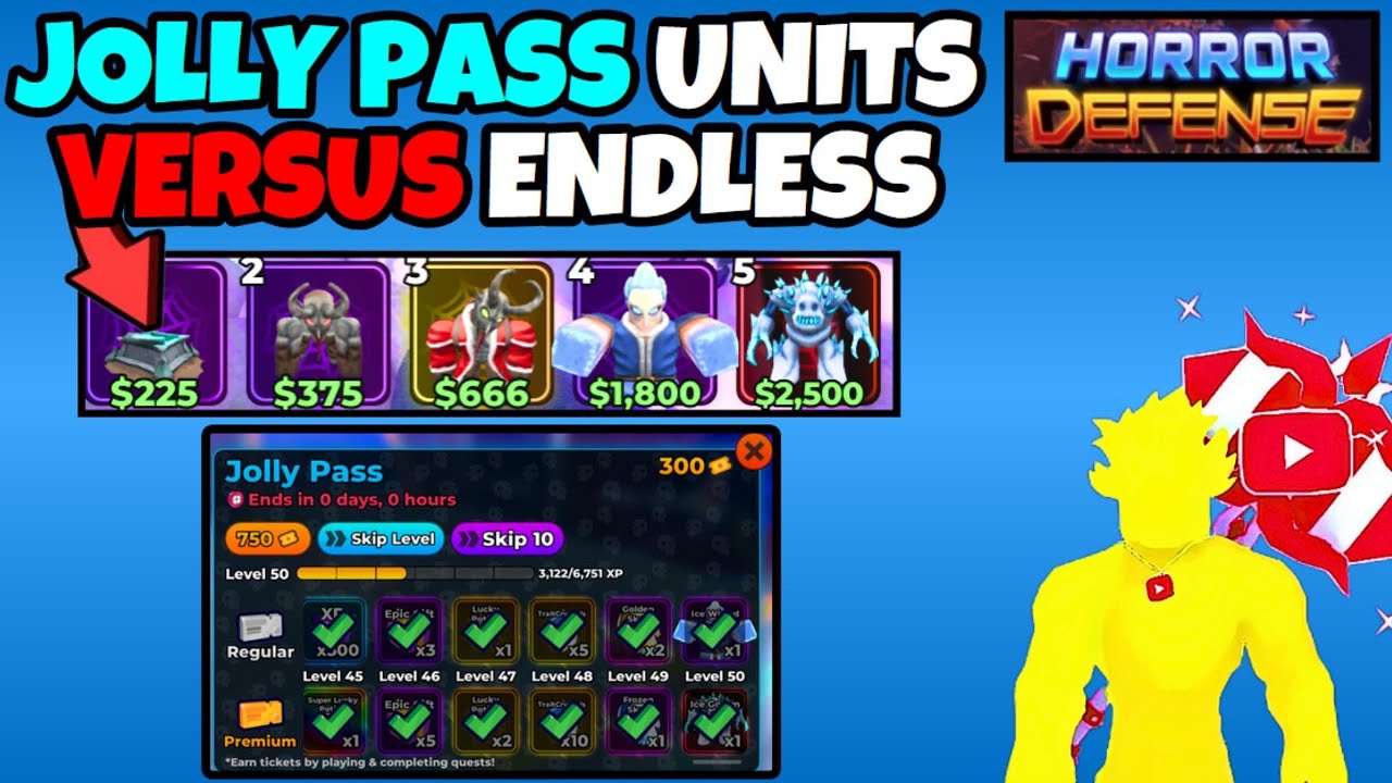 Jolly Pass Units VS Endless How Well Do They Hold Up (Horror Tower ...
